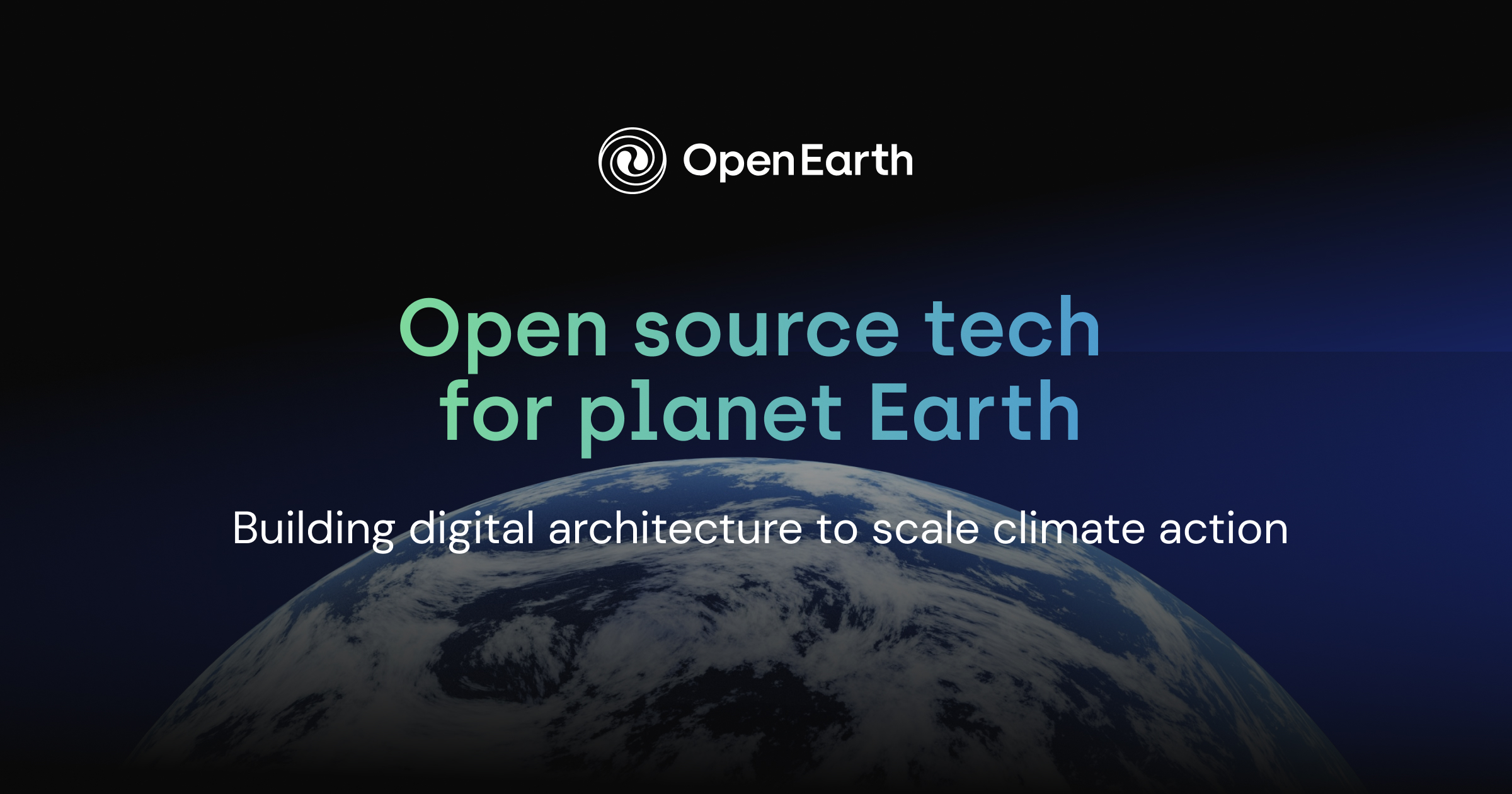 OpenEarth Foundation │ Earth comes first
